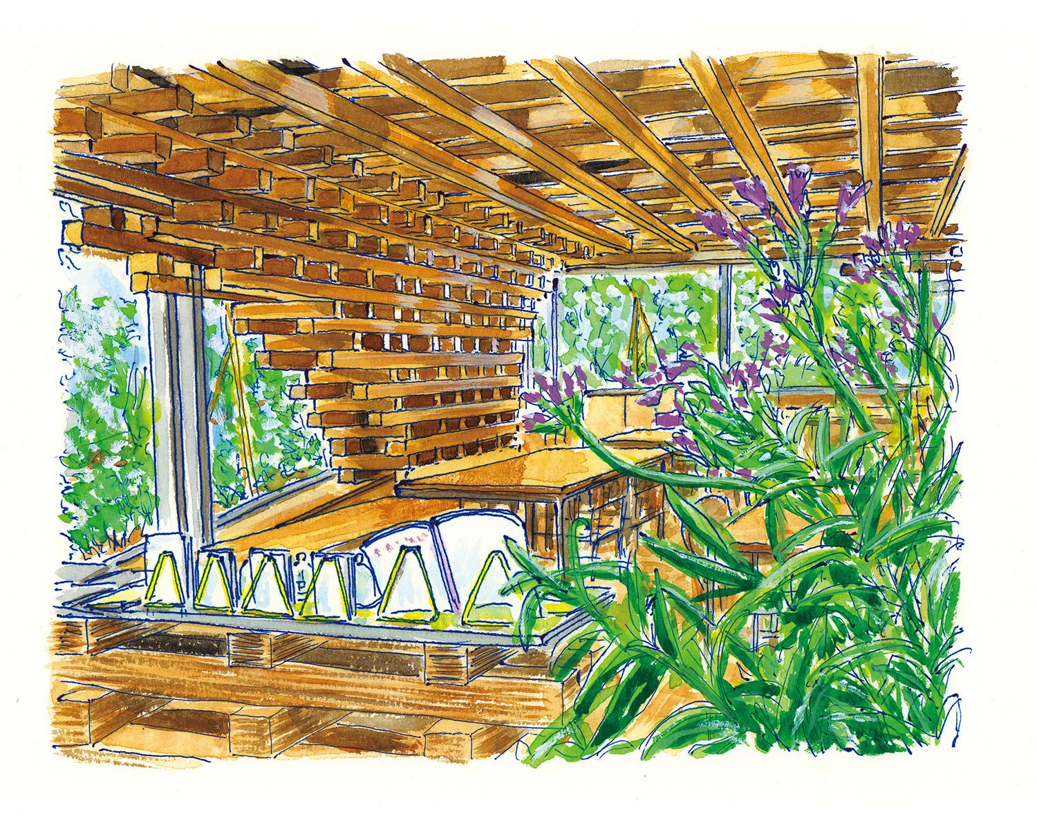 ふたつの名建築のハーモニーを堪能できる「AEAJグリーンテラス」 | 【GINZA】東京発信の最新ファッション＆カルチャー情報